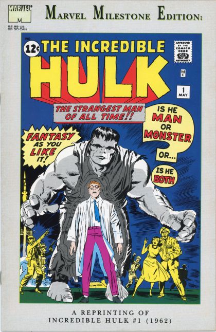 MARVEL MILESTONE EDITION: INCREDIBLE HULK #1 – Ragin Canadian Comics Inc.